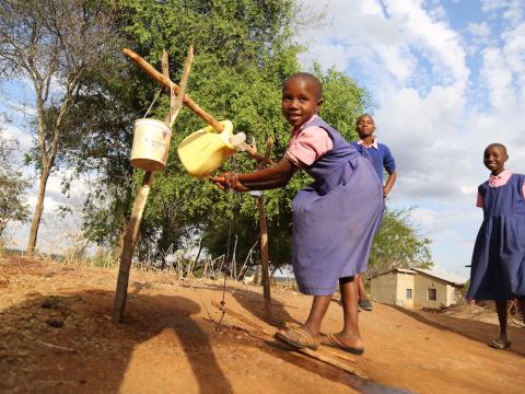 Tippy Taps Enhance Hand Washing in Rural Kenya | Kenya | World Vision International